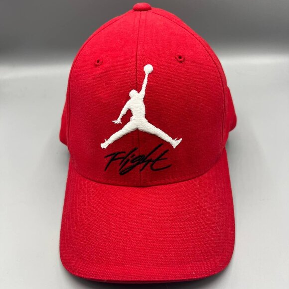 Jordan | Accessories | Air Jordan Flight Hat Men Smallmedium Red ...